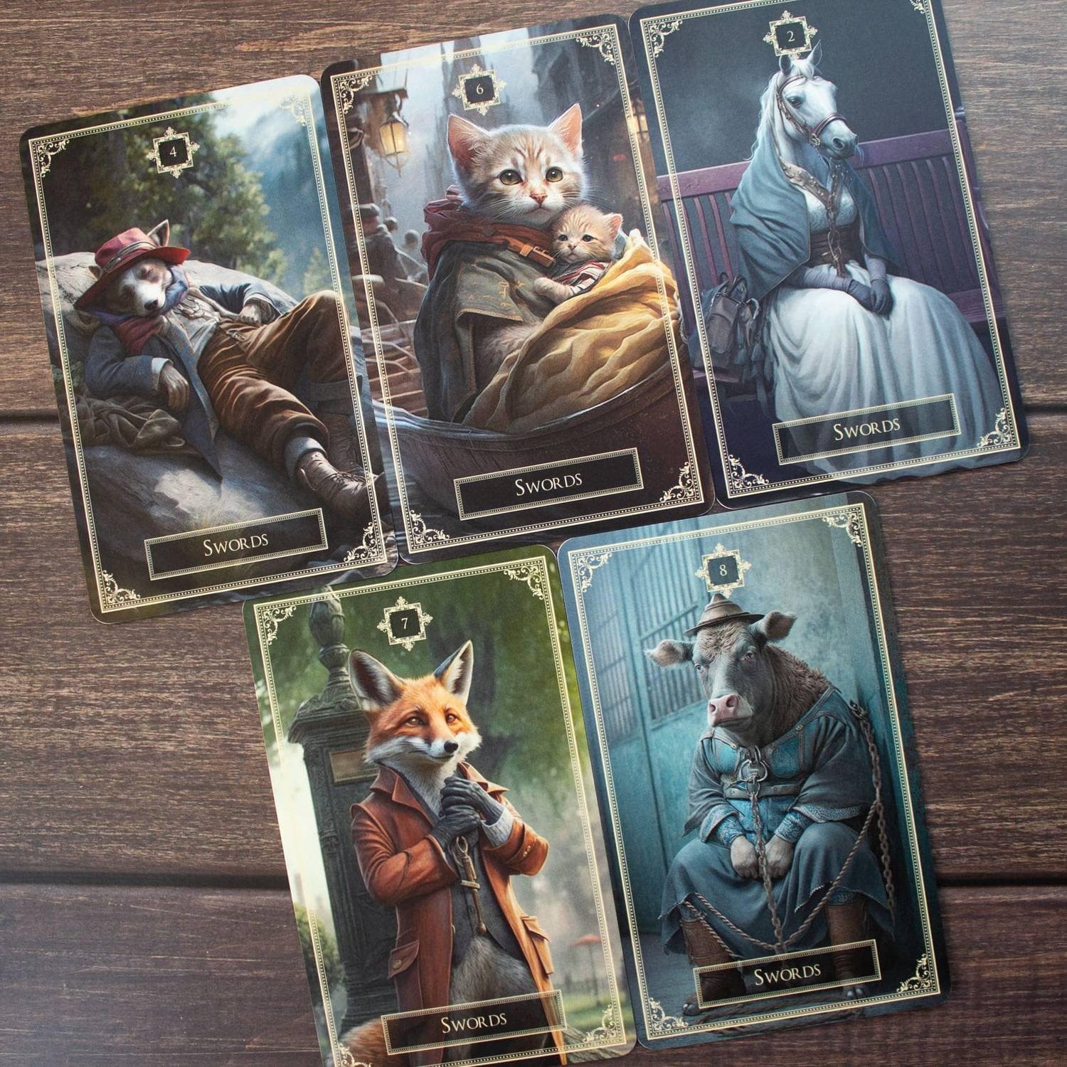 Buy Animal Land Tarot - a New Tarot Deck from Tarocco Studio | Tarocco ...