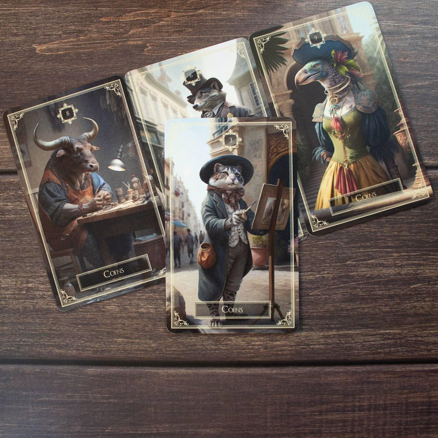 Buy Animal Land Tarot - a New Tarot Deck from Tarocco Studio | Tarocco ...